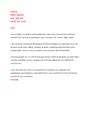Job inquiry letter in Word and Pdf formats