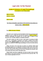 Legal letter for non payment in Word and Pdf formats