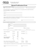 Employment Verification Form - download free documents for PDF, Word ...