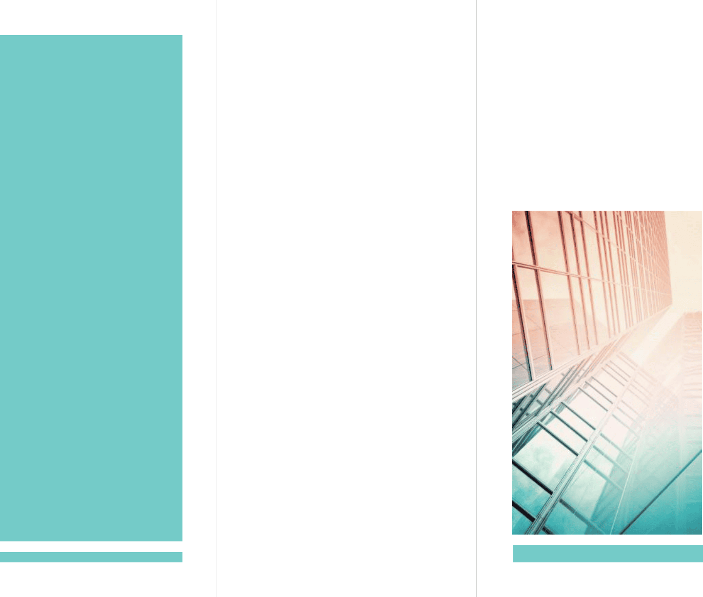 Company brochure template in Word and Pdf formats