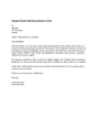 Sample formal meeting request letter in Word and Pdf formats