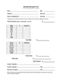 Itemized receipt form in Word and Pdf formats