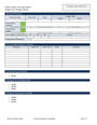 Status report template in Word and Pdf formats