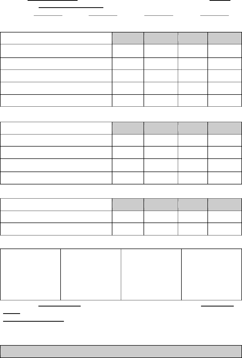 Homeschool report card in Word and Pdf formats