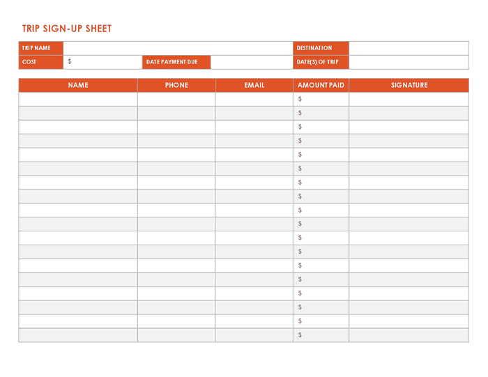 Trip Report Template - download free documents for PDF, Word and Excel