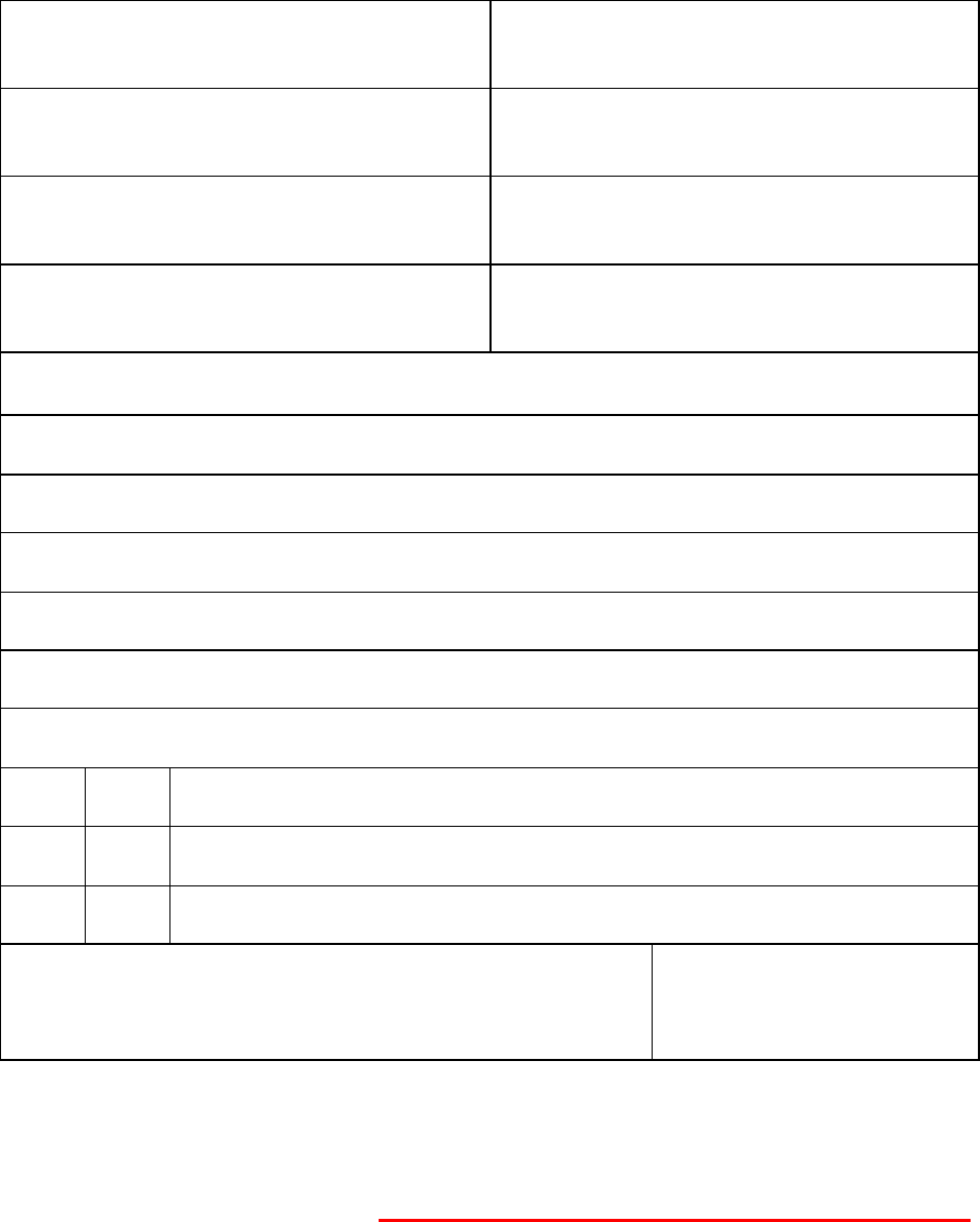 Maintenance / repair request form in Word and Pdf formats