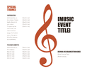 music event program template