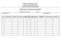Meeting attendance sheet in Word and Pdf formats