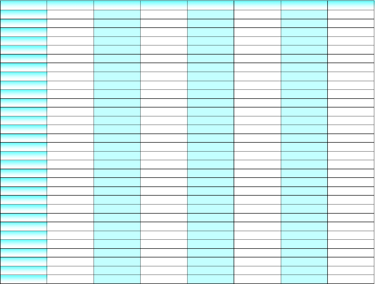 Homeschool schedule template in Word and Pdf formats