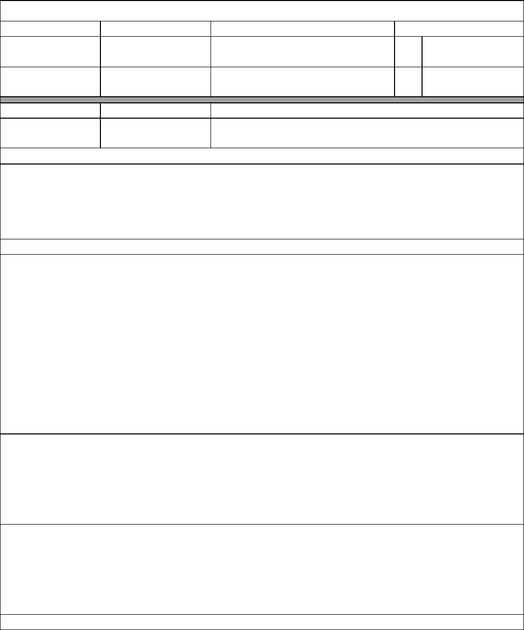 Maintenace work request form in Word and Pdf formats