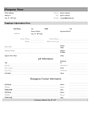 Personnel information form in Word and Pdf formats
