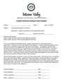 Student behavior contract in Word and Pdf formats