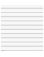 lined paper document in Word and Pdf formats