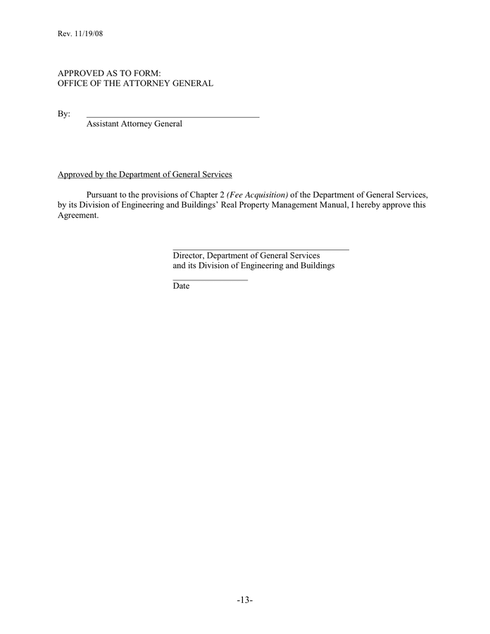 Real estate purchase agreement in Word and Pdf formats - page 13 of 13