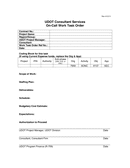 Work Order Template - download free documents for PDF, Word and Excel