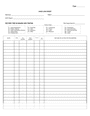 Case log sheet in Word and Pdf formats