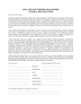 General release form in Word and Pdf formats