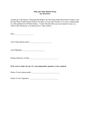 Film and Video Release Form in Word and Pdf formats