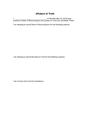 Affidavit of Truth in Word and Pdf formats