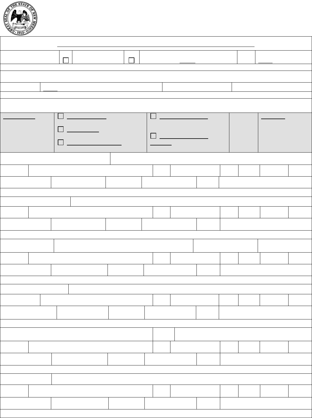 Medical Rescue Application Form in Word and Pdf formats