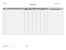 Issue Log Template - download free documents for PDF, Word and Excel