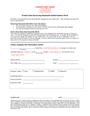 Credit Card Recurring Payment Authorization Form in Word and Pdf formats