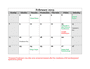 2015 Yearly Calendar in Word and Pdf formats
