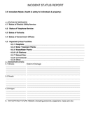 Incident Report Template - download free documents for PDF, Word and Excel