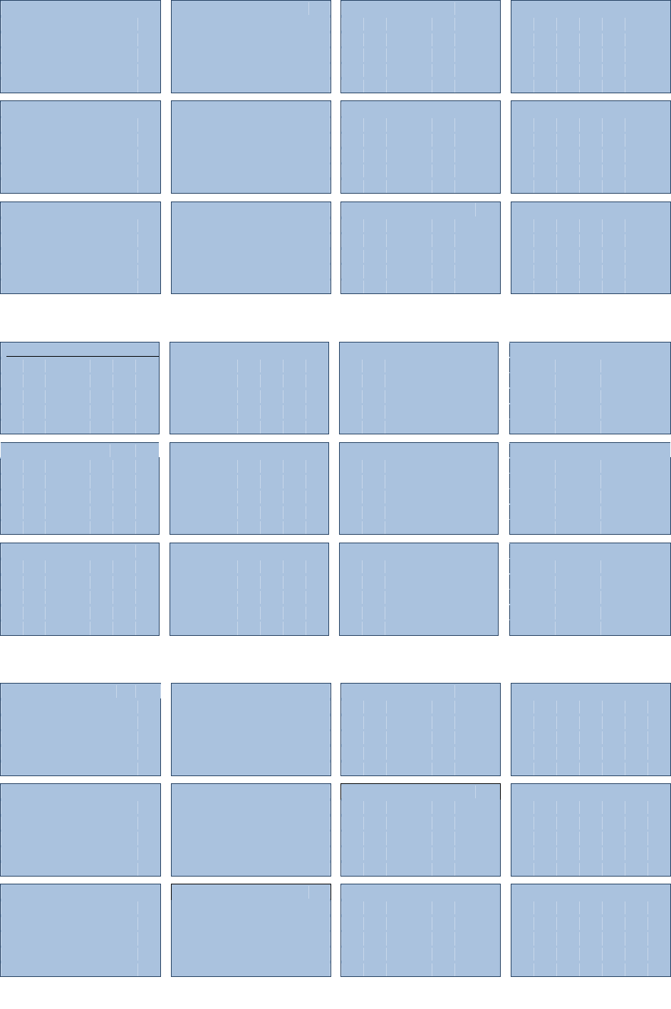 2016 Yearly Calendar in Word and Pdf formats