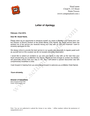 Hotel Apology letter in Word and Pdf formats