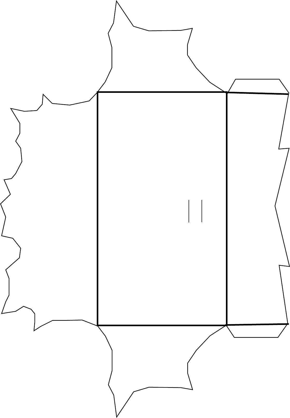 envelope template in Word and Pdf formats