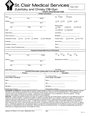 Patient registration form in Word and Pdf formats