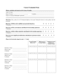Course Evaluation Form in Word and Pdf formats