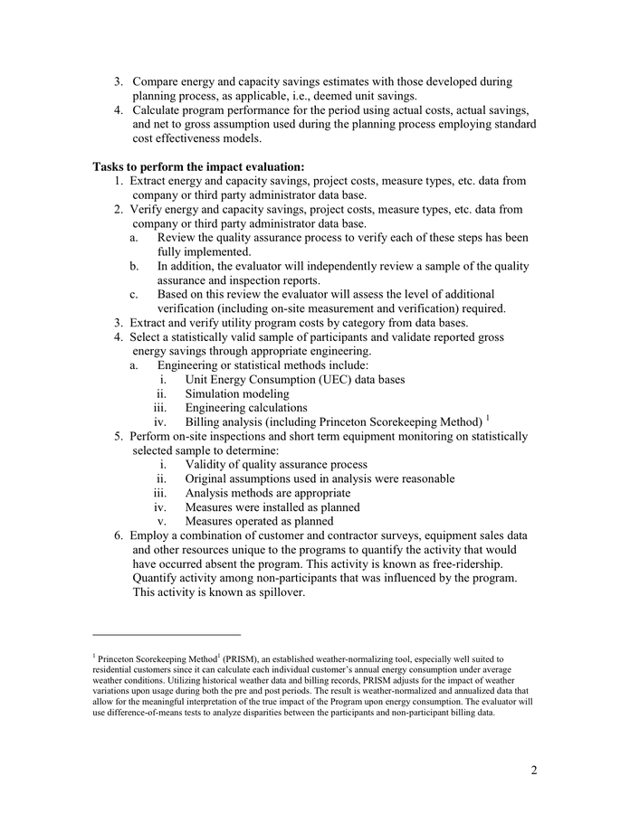 Program evaluation plans in Word and Pdf formats - page 2 of 5