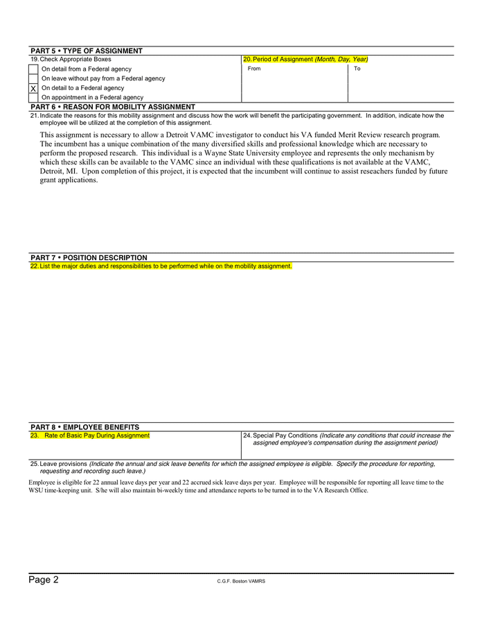 Assignment Agreement in Word and Pdf formats - page 2 of 4