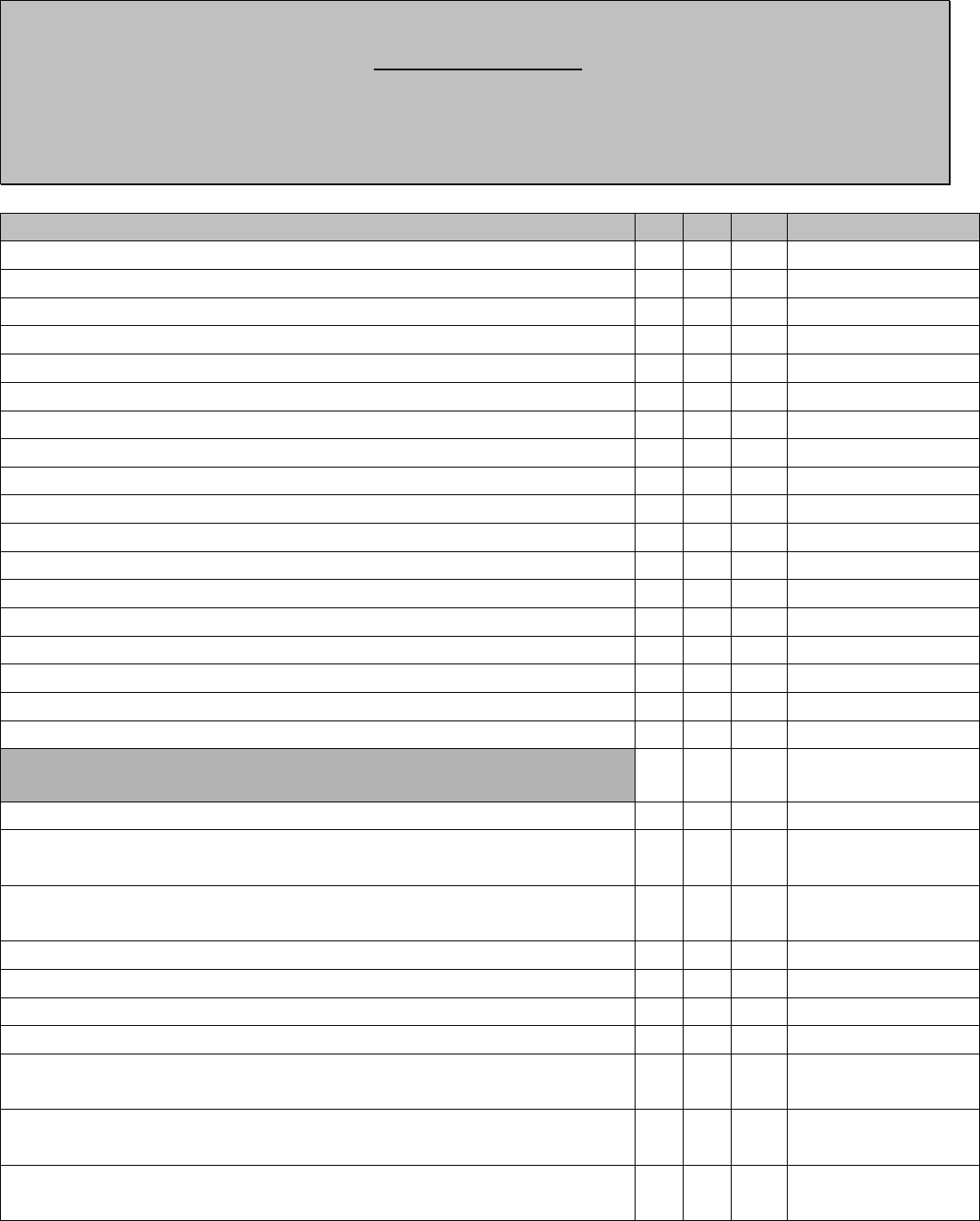 Program Evaluation Form In Word And Pdf Formats