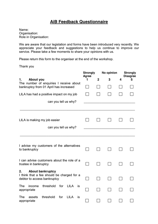 Workshop Evaluation Form In Word And Pdf Formats