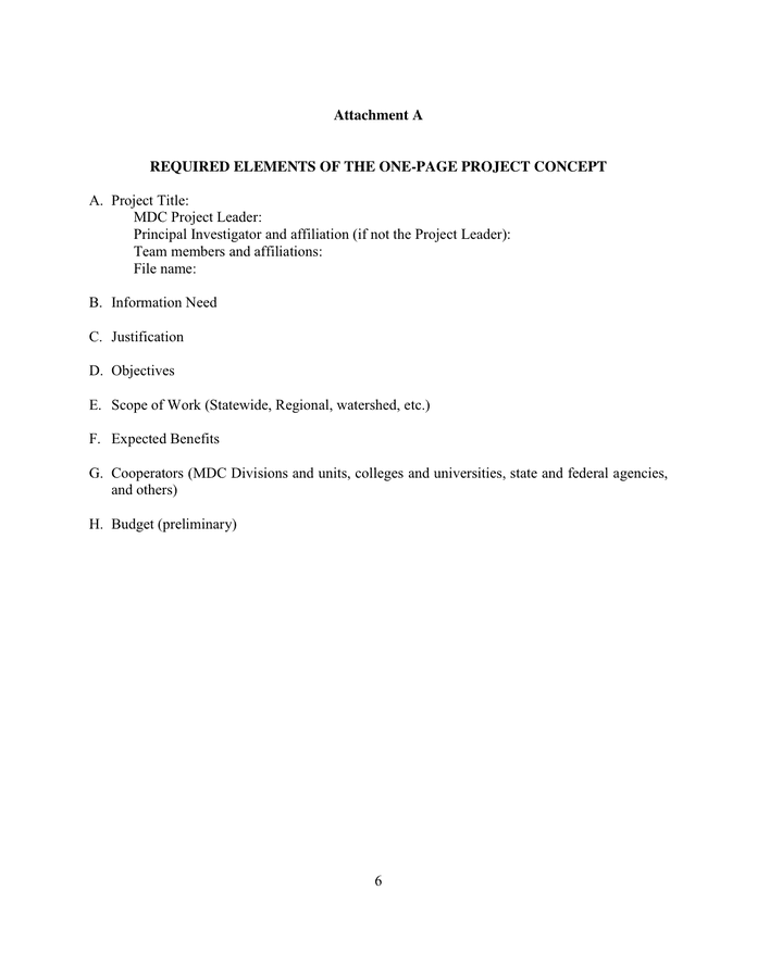 Research project planning system in Word and Pdf formats - page 6 of 7