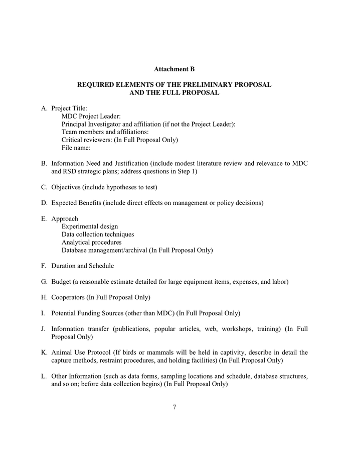 Research project planning system in Word and Pdf formats - page 7 of 7