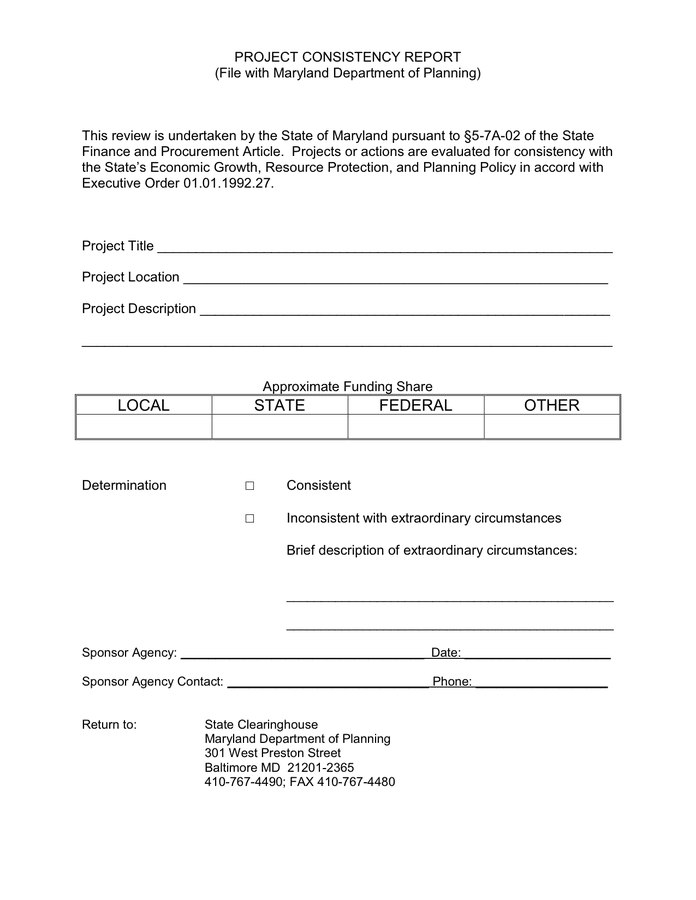 Project Report Template - download free documents for PDF, Word and Excel