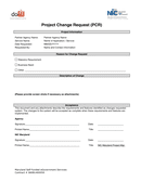 Change Request Template - download free documents for PDF, Word and Excel