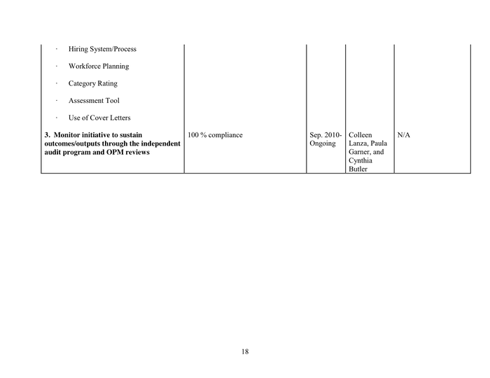 Reform Action Plan Template in Word and Pdf formats - page 18 of 18