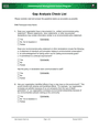 Gap Analysis Check List in Word and Pdf formats