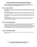 Project Proposal Template - download free documents for PDF, Word and Excel