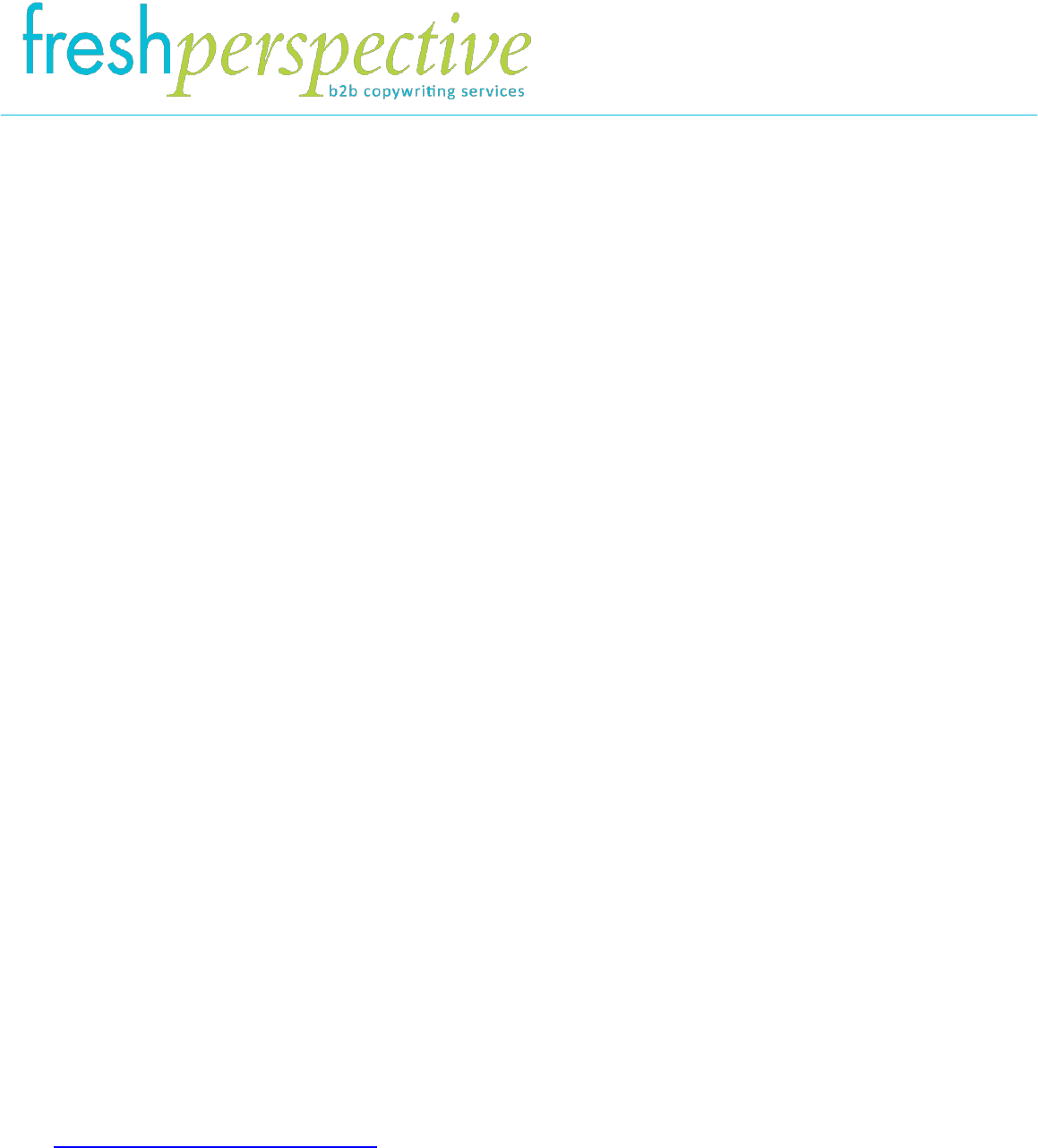 White Paper Creative Brief in Word and Pdf formats - page 3 of 4