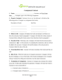 Consignment Contract Template in Word and Pdf formats