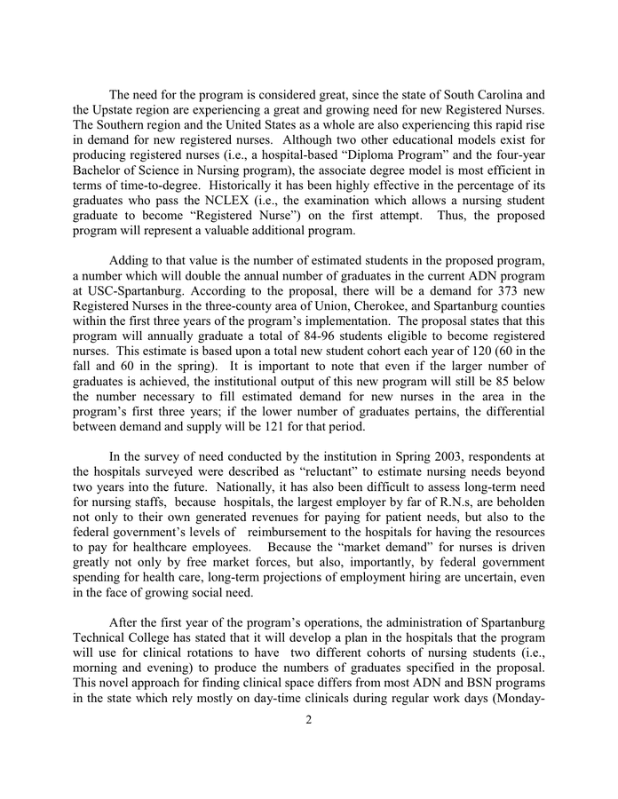 New Program Proposal in Word and Pdf formats - page 2 of 6