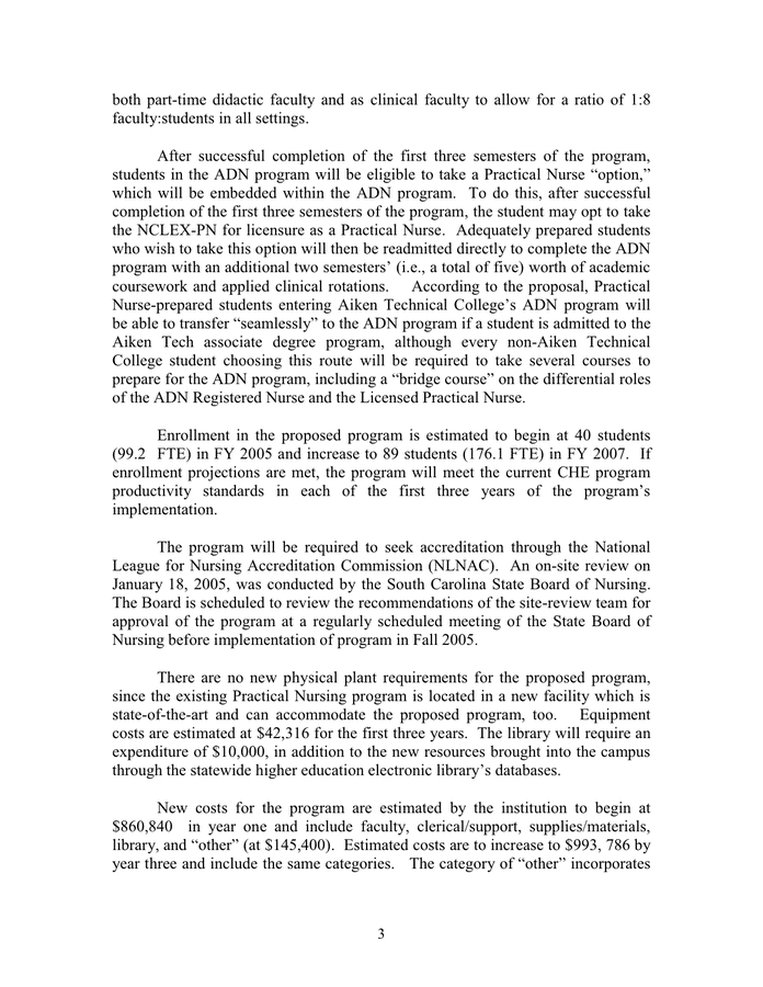 New Program Proposal in Word and Pdf formats - page 3 of 5