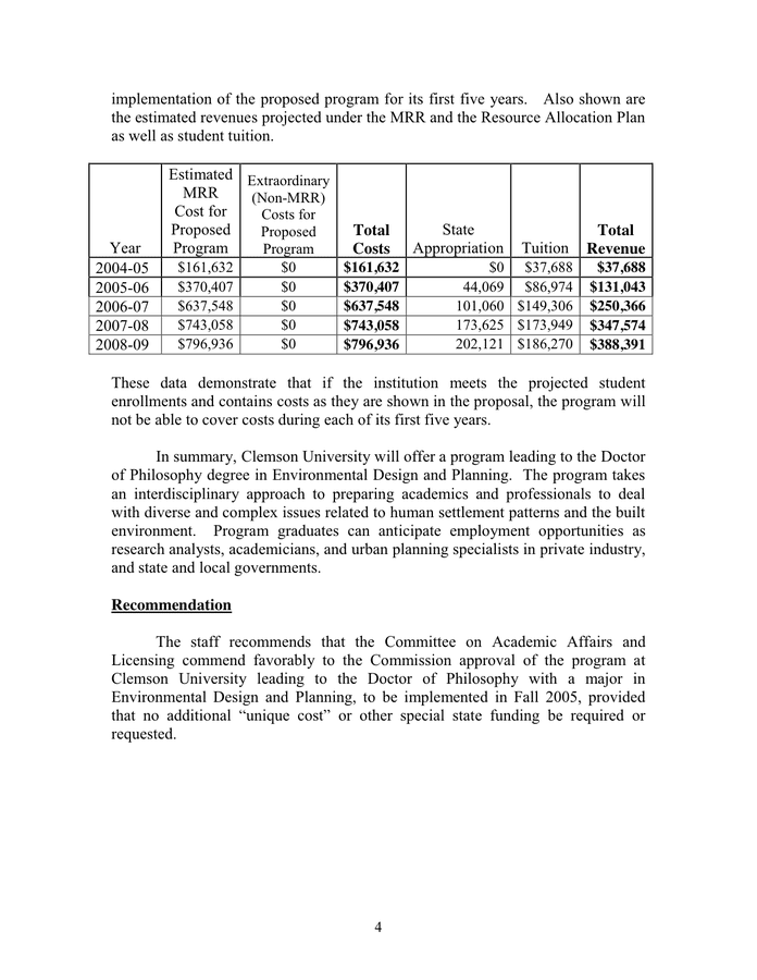 New Program Proposal in Word and Pdf formats - page 4 of 4