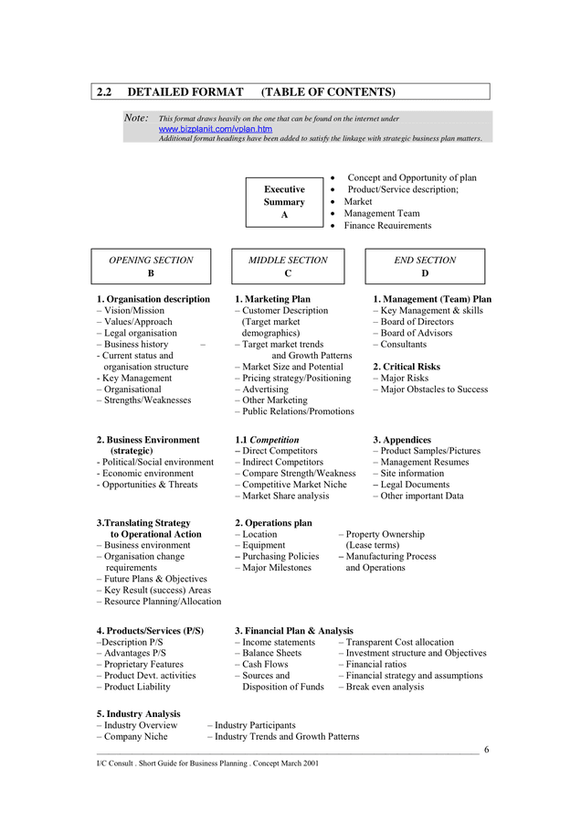 BUSINESS PLAN Template in Word and Pdf formats - page 10 of 27